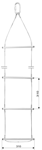Wire Rope Ladder - Eurotruss